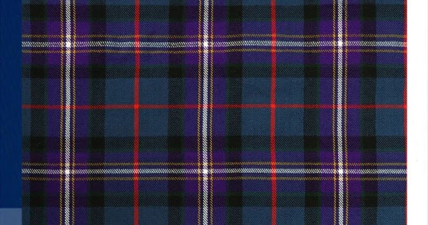 Masonic Tartan Scottish Kilt Fly Plaid with Hand Fringed