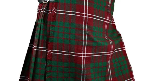 Crawford Tartan Scottish 8 Yard Kilt Traditional Highlander Kilts