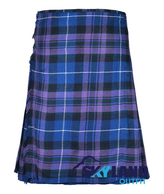 Pride of Scotland Tartan Scottish 8 Yard Kilt Traditional Highlander Kilts
