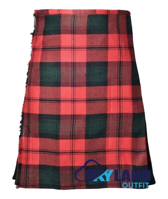 Kerry Tartan Scottish 8 Yard Kilt Traditional Highlander Kilts